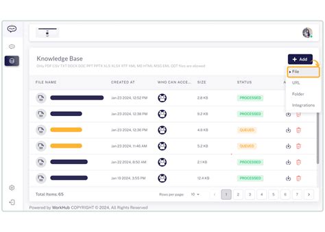 How To Add Filesurls To The Knowledge Base