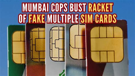 mumbai cops bust racket of fake multiple sim cards in single names