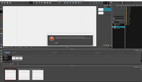 storyboard pro 6 unable to read error storyboard pro support and troubleshooting toon boom