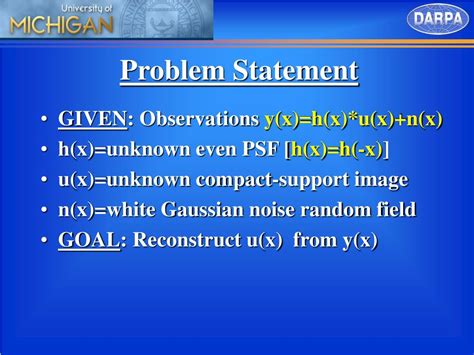 Ppt 2 D And 3 D Blind Deconvolution Of Even Point Spread Functions