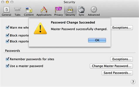How To Set A Master Password In Mozilla Firefox