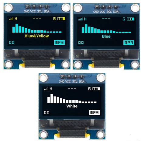 iic oled 12864 lcd gnd vc scl sda