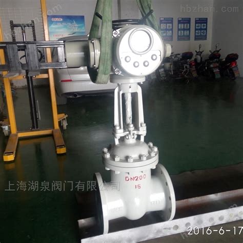 Z941H 16C DN100 电动调节铸钢闸阀 上海湖泉阀门集团有限公司