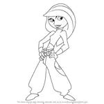 How To Draw Kim Possible Kim Possible Step By Step DrawingTutorials
