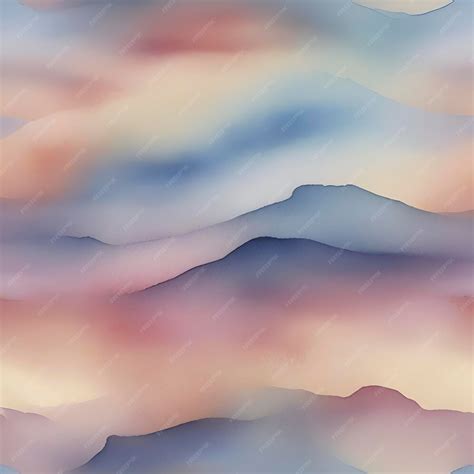 Premium Psd Watercolor Gradient Background With Graded Wash Technique Aigenerated