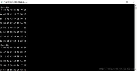 贪心回溯算法之马踏棋盘问题求解马走棋问题贪心回溯 Csdn博客