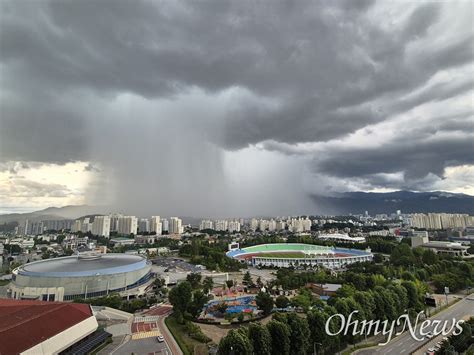 보도후 원주 국지성 호우 원본 공개합니다 신비로움 목격 오마이뉴스