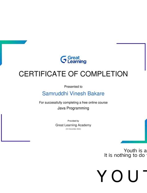 Samruddhi Bakare On Linkedin Learning Java Programming