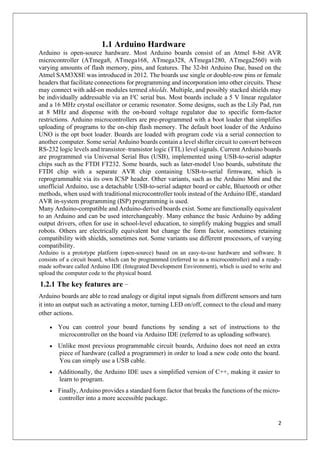 Report On Arduino PDF