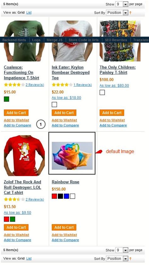 Magento How To Display Color Options In Product Listing Pagecategory
