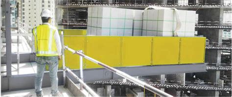 Cantilever Loading Platform Crane Loading Platform Al Ameen Engineering