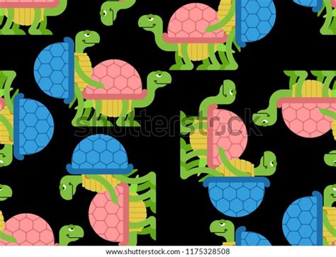 Turtle Sex Pattern Seamless Tortoise Intercourse Stock Vector Royalty Free 1175328508