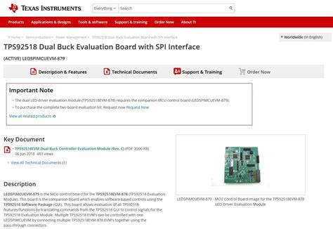 TPS TPS Demonstration Kit Installer Power Management Forum Power Management TI