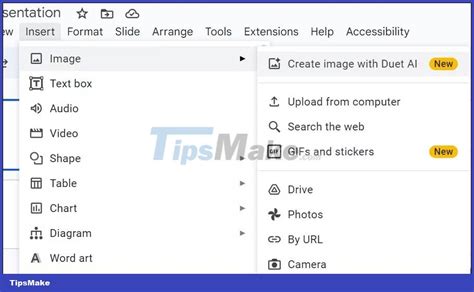 How To Create Images In Google Slides Using Duet AI TipsMake