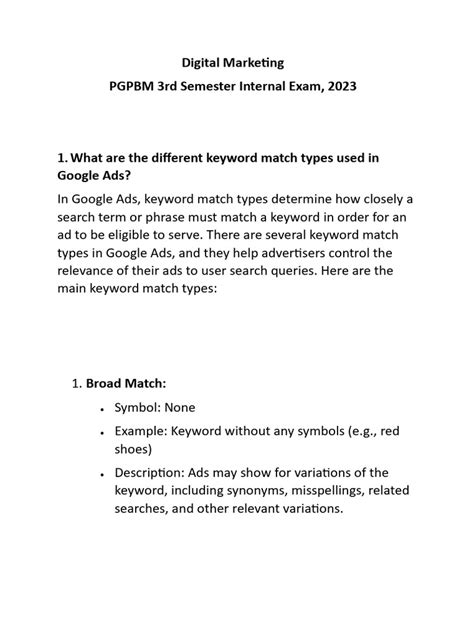 Digital Marketing Pdf Digital Marketing Search Engine Optimization