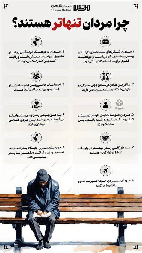 چرا مردان تنهاترند؟