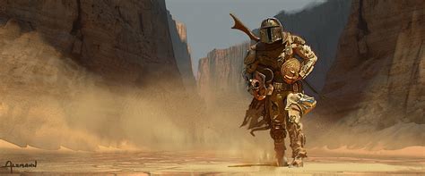 Mandalorian Storyboard Art Concept Art For The Mandalorian Season 2