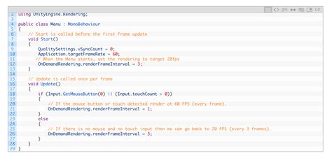 Makeyourgame Découvrez Le Système On Demand Rendering De Unity 2019