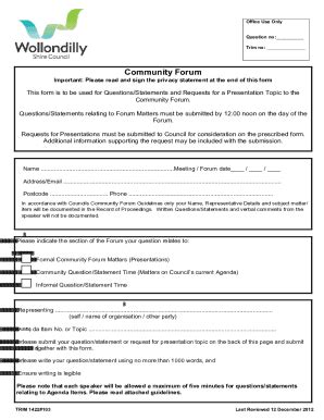 Fillable Online Microsoft Forms How To Provide A Privacy Statement Fax Email Print PdfFiller