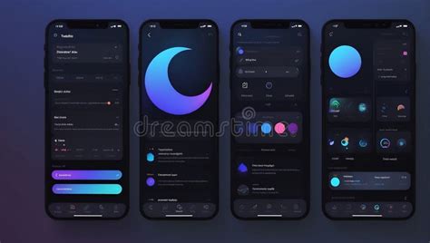 Celestial Sonata Eclipse Dark Mode Bliss Ai Generate Stock