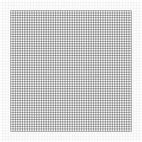 Graph Plotting Grid Paper Millimeter Paper Simple Blank Sheet In Cells Squared Grating