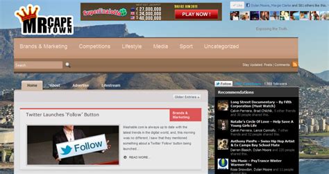 Twitter Launches Follow Button Mr Cape Town