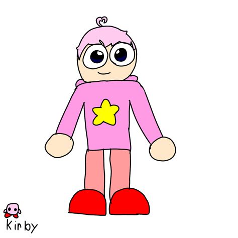 Drawn Human Kirby And Bugzzy 2 Versions Because Why Not R Kirby