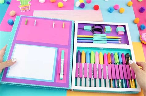 How To Make FOLDER ORGANIZER DIY Back To Babe