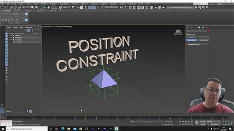 3ds Max Aula Position Constraint Youtube