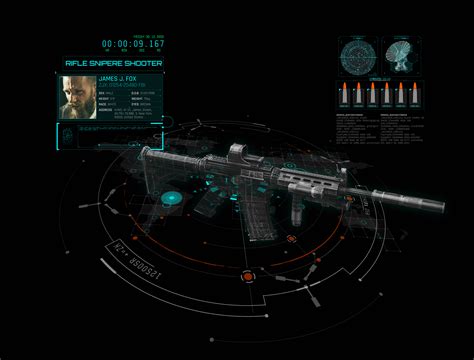 HUD Elements Behance