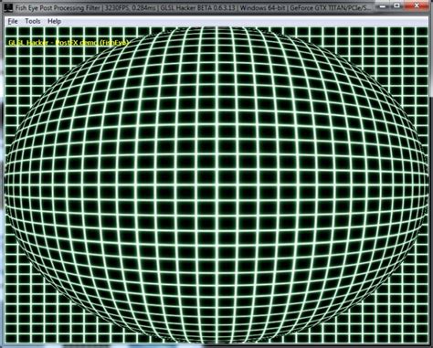 Shader Library Fish Eye Dome And Barrel Distortion GLSL Post