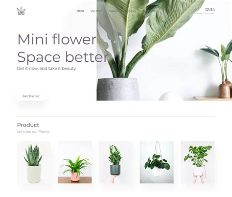 Animated Web Design Figma