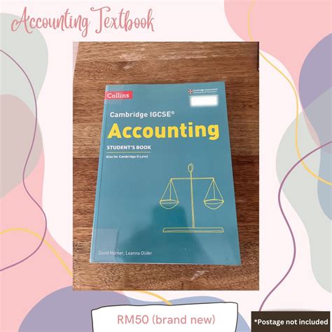 Igcse Accounting Hobbies And Toys Books And Magazines Textbooks On Carousell