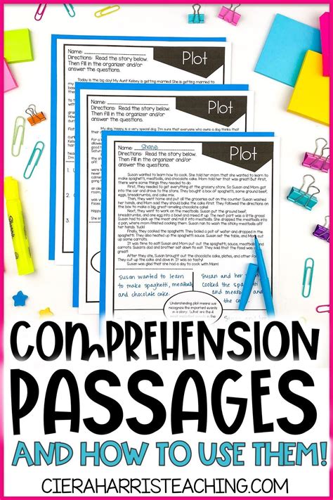 Comprehension Passages One Pagers And How To Use Them Artofit