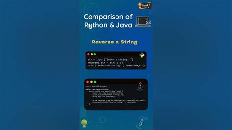 comparison of python and java python java comparision programming coding pythonprogramming