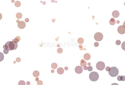 Light Red Yellow Vector Texture With Disks Stock Vector Illustration Of Abstract Bubble
