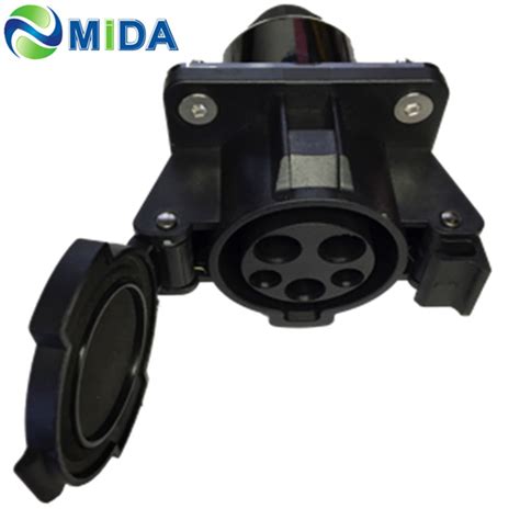 China China Wholesale Ccs J1772 Socket 16a 32a Ac Ev Charger Socket
