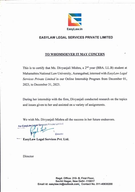 Divyanjali Mishra On Linkedin Greetings To All I Have Successfully Completed My Internship At…