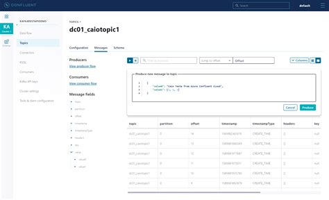 consuming a kafka topic from azure confluent kafka cloud using azure