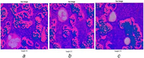 Rgb To Hsv Colour Conversion A Sample 001 B Sample 023 C Sample 070 Download