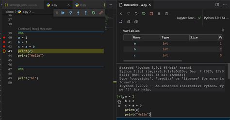 Fixed How To Start A Debug Session Using Variables From Interactive