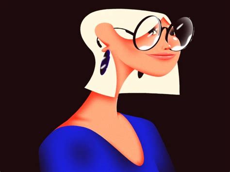 Ladies By Allen Laseter On Dribbble Girls With Glasses Character Design Creative Professional