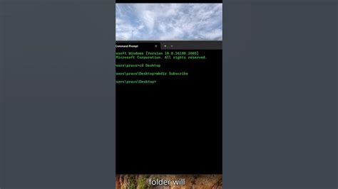 How To Create A Folder Using Cmd In Windows Step By Step Guide Gmt Youtube