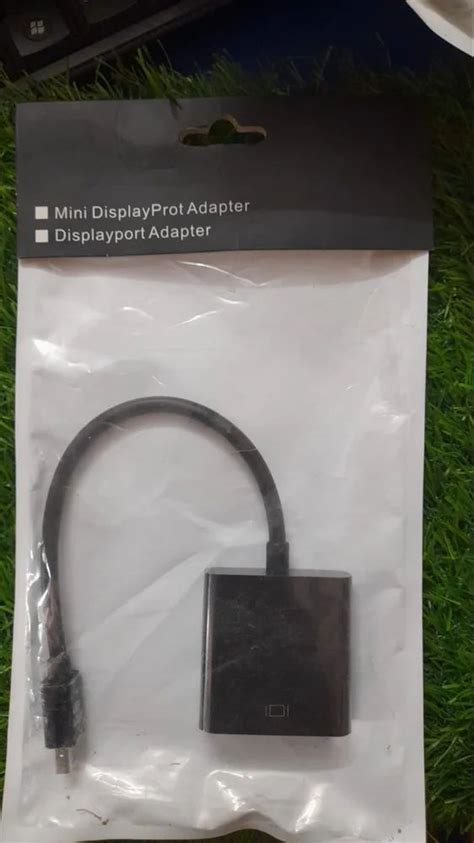 Black Displayport Adapter At ₹ 450 Piece Vga Display Adapter In Vadakku Valliyur Id