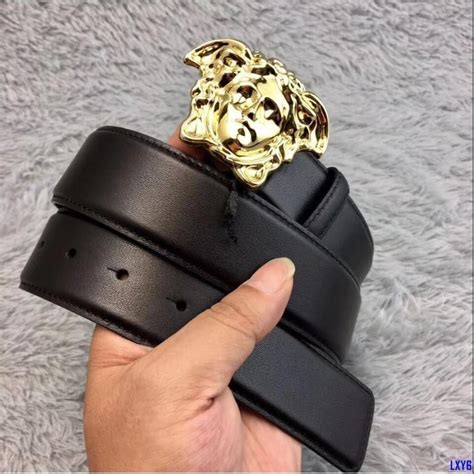 妮妮二手 範思哲 Verasce凡賽斯3 8cm女王頭 牛皮皮帶 金頭 銀頭 長度可選全套包裝 男女通用皮帶 火爆特賣 蝦皮購物