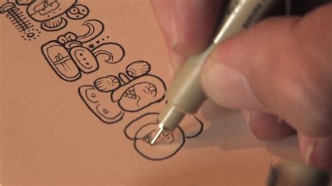 Mayan Pictures Of People Writing