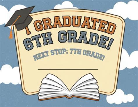 5th Grade Completion Certificate Printable School End Of Year Leavers