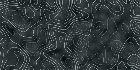 Background Of The Topographic Map Elevation Contouring Outline Cartography Texture Geographic