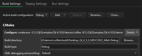 Configuring Projects Qt Creator Documentation