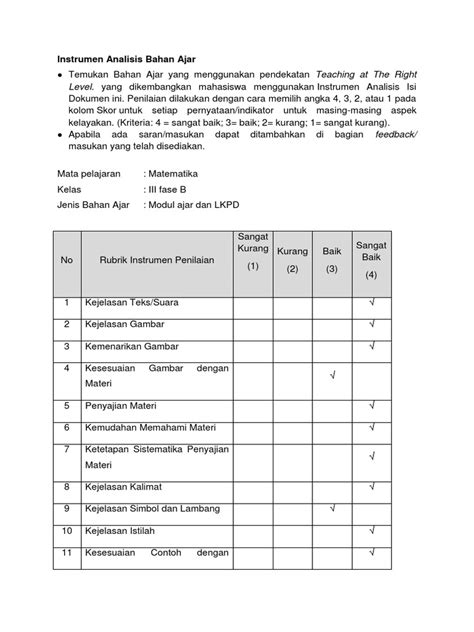 Instrumen Eksplorasi Konsep Pdf